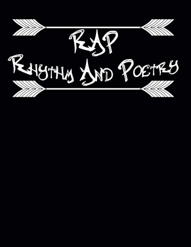 RAP Rhythm And Poetry: Large Notebook for drawing and writing lyrics ...