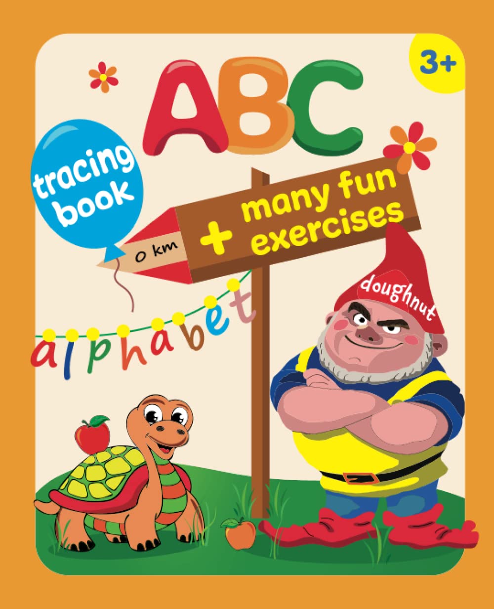 ABC Tracing Book for Kids with many fun Exercises by Olesya Strelyanaya ...