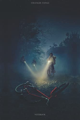 STRANGER THINGS Notebook: Stranger Things Notebook 120 pages | 6" x 9 ...