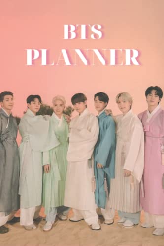 BTS Planner: Perfect size 6x9inches, 120 pages, Planner Gifts for kids ...
