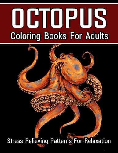 Octopus Coloring Books For Adults Stress Relieving Patterns For ...