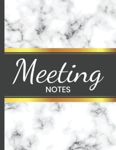 Meeting Notes: Business Log Book For Meetings | Business Meeting ...