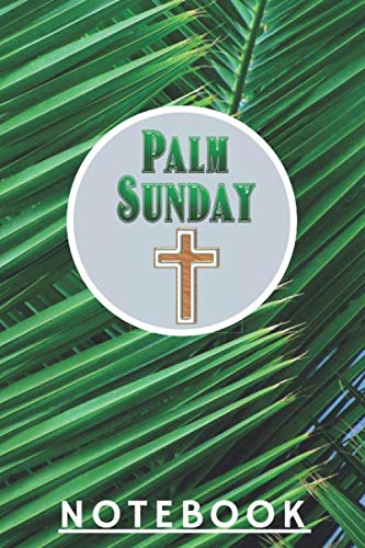 happy palm sunday notebook : notebook for men and women to write your ...