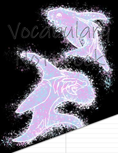 Vocabulary Notebook: Fish couple pitman ruled notebook 8.5x11 a4 by ...