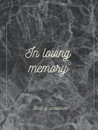 In loving memory: Book of condolences by Graphics Library | Goodreads