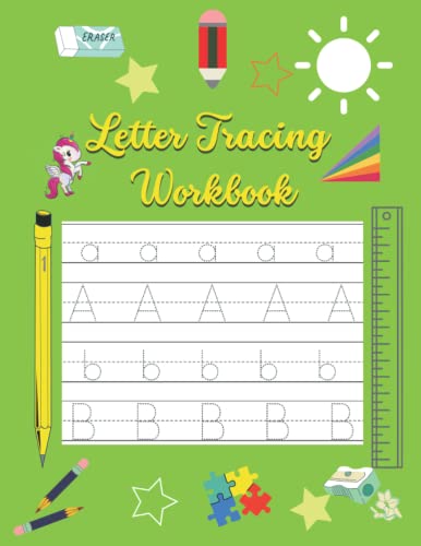 Letter Tracing Workbook: Alphabet Practice Notebook for Preschoolers ...