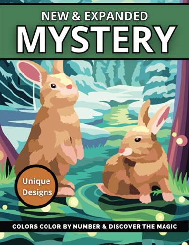 Mystery Colors Color By Number & Discover The Magic NEW & EXPANDED ...