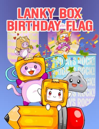LanKy Bọx Birthday Flag: Colorful Ideal Gift Party Banner Decoration ...