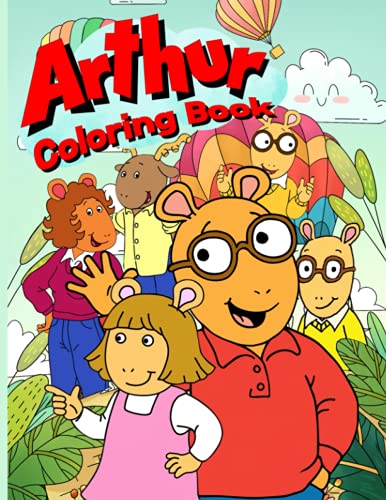 Arthur Coloring Book: Arthur Beautiful Simple Designs Adults Coloring ...