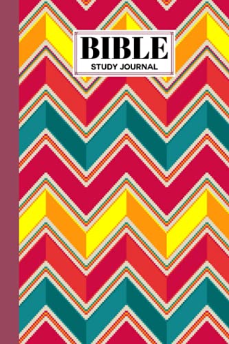 Bible Study Journal: Bible Study Journal Zigzag Cover, Perfect for ...
