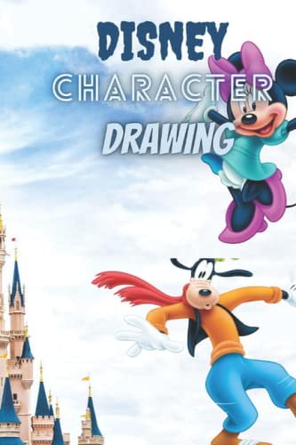 Disney Characters Drawing Book - step by step guide by Ahmad Sikandar ...