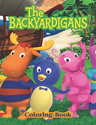 The Backyardigans Coloring Book: JUMBO Coloring Book For Kids | Ages 2 ...
