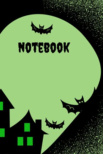 horror notebook: 6 x 9 in (15.24 x 22.86 cm) 110 pages , don't be ...