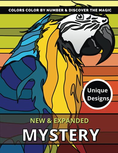 Mystery Colors Color By Number & Discover The Magic NEW & EXPANDED ...