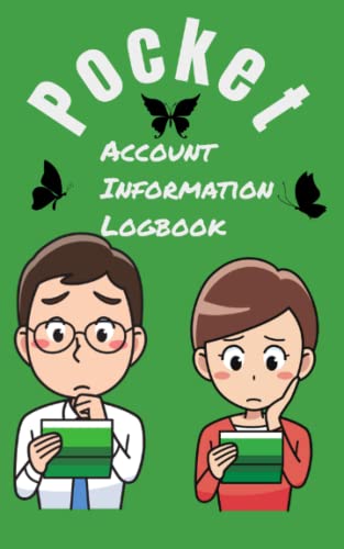 Pocket Account Information Logbook : Bank Accounts, Credit Cards ...