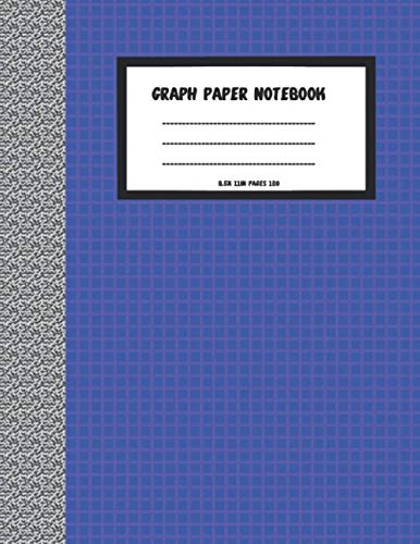 Graph Paper Notebook: Grid Paper Notebook, Quad Ruled, 120 Sheets by ...