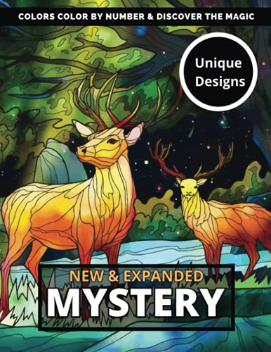 Mystery Colors Color By Number & Discover The Magic NEW & EXPANDED ...