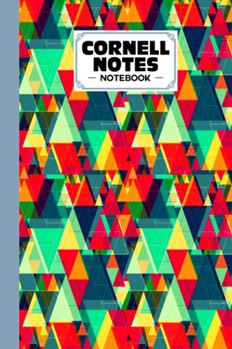 Cornell Notes Notebook: Triangle Cover, College Ruled Medium Lined ...