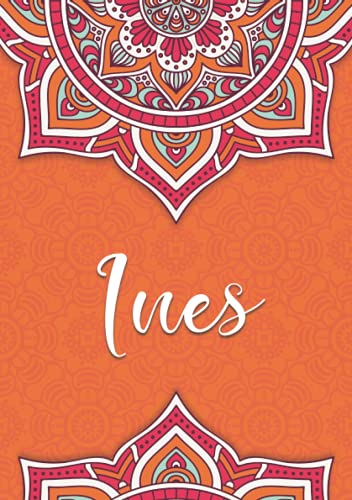 Ines: Notebook A5 | Personalized name Ines | Birthday gift for women ...