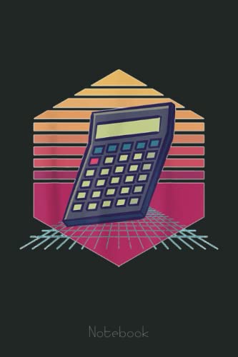 Math Calculator Vintage Math Lover Graph Notebook: Graph Paper Notebook ...