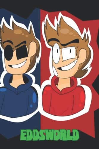 Eddsworld Notebook: Cute College Wide Ruled Journal Notebook for School ...