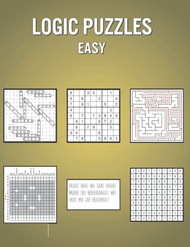 Logic Puzzles Easy: 180 Puzzles for Kids with Answers - Fun Learning ...