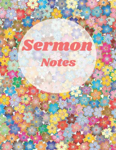 sermon notes: Floral Notebook for women journal Gift , Sermon Messages ...