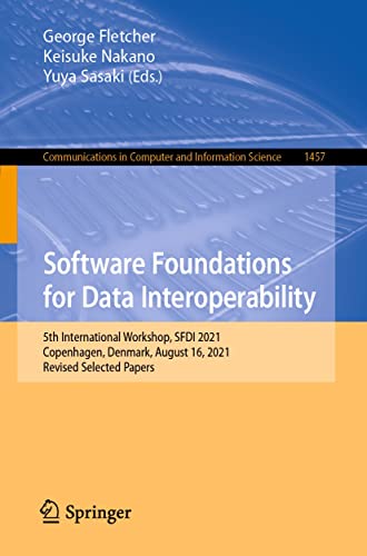 Software Foundations for Data Interoperability: 5th International ...