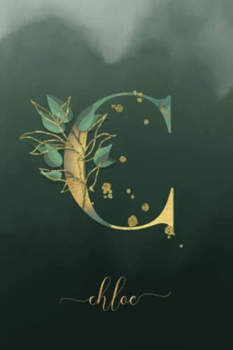 Chloe: Unique Customized Journal Gift for Chloe - Monogram Initial ...