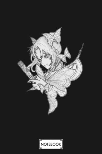 Shinobu Zenitsu Notebook: Journal, 6x9 120 Pages, Planner, Diary, Matte ...