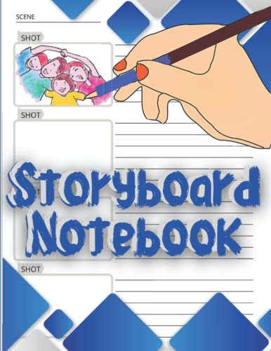 Storyboard Notebook: Blank Story Board Note Book for Storytelling ...