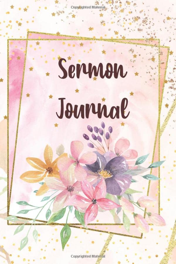 Sermon Journal: Inspirational Worship Tool To Record | Modern ...