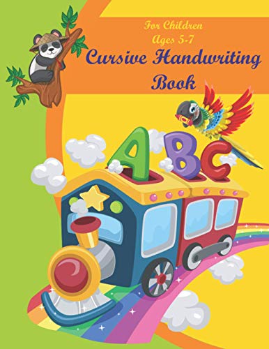 Cursive Handwriting Book For Children Ages 5-7: Alphabet Uppercase ...