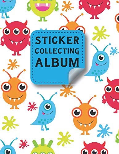 Sticker Collecting Album: Sticker Album for Collecting Stickers Book ...