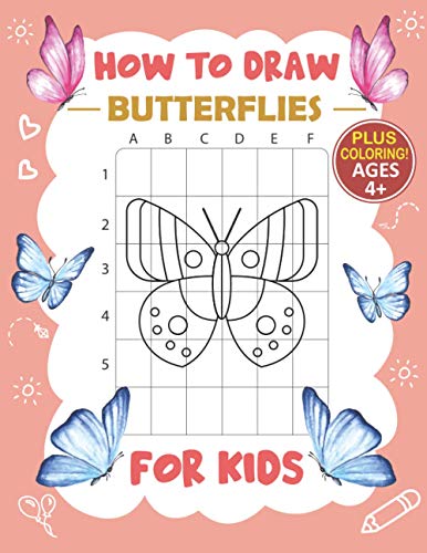 How to Draw Butterflies for Kids: A Fun and Simple Step-by-Step Drawing ...