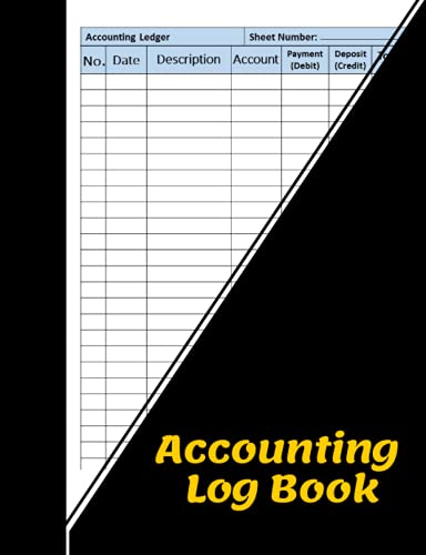 Accounting Log Book: simple Accounting Log for Bookkeeping.120 pages (7 ...