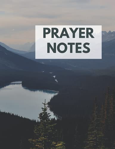 Prayer Notes: Handy Custom Designed Notebook Blank Lined Journal by ...