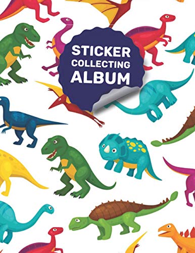 Sticker Collecting Album: Blank Sticker Collection Book for Boys Girls ...