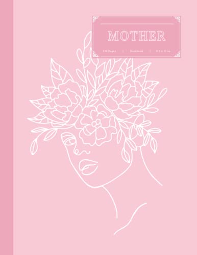 Mother Notebook: Wide Ruled Paper Journal. Perfect Gift for Mother's ...