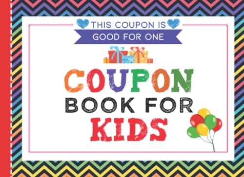 Coupon Book For Kids: 50 Colored Love Coupon Book for Kids, Cute Gift ...
