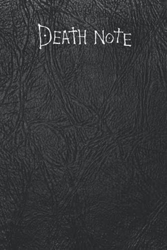 Death Note Notebook : Blank Great Notebook With (How To Use Rules ) For ...