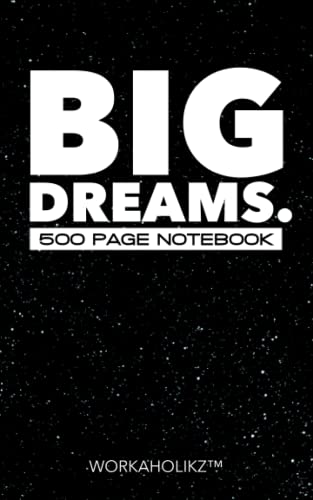 Big Dreams: 500-Page Notebook, To-Do List, Archive & Planner by ...