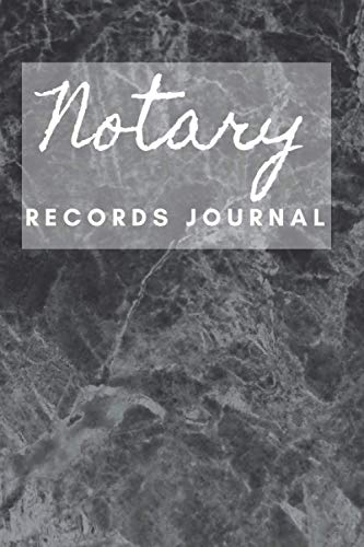 Notary Records Journal: Official Notary Journal| Public Notary Records ...