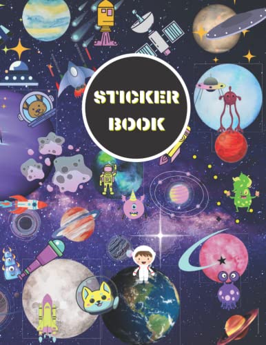 Sticker Book: Blank Sticker Book 8.5 x 11 100 pages by Vera Vita ...