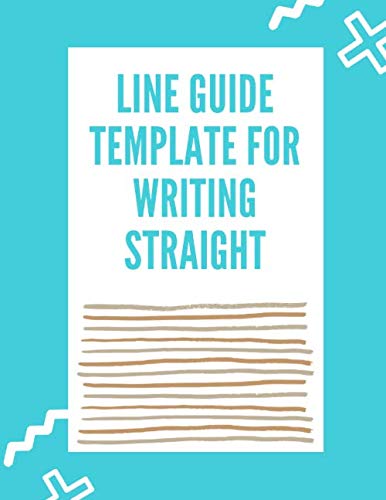 Line Guide Template For Writing Straight: Line Guides For Writing by ...