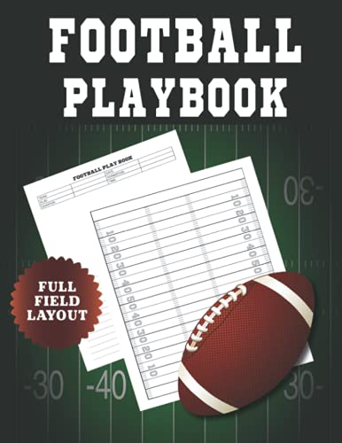 Football Playbook: Football Playbook Notebook | Football Playbook ...