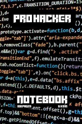 Pro Hacker Notebook: A Perfect Gift for Crypto Lovers, Hackers, Cyber ...