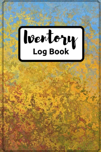 Inventory Log Book: Simple Inventory Log Book, Tracker for Small ...