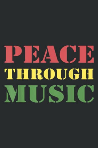Peace Through Concert Music - Cool Musician: Ruled Journals Notebooks ...