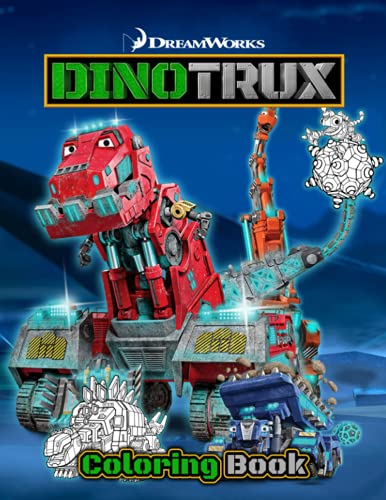 Dinotrux Coloring Book: Coloring Books For Adults And Kids by Joseph ...